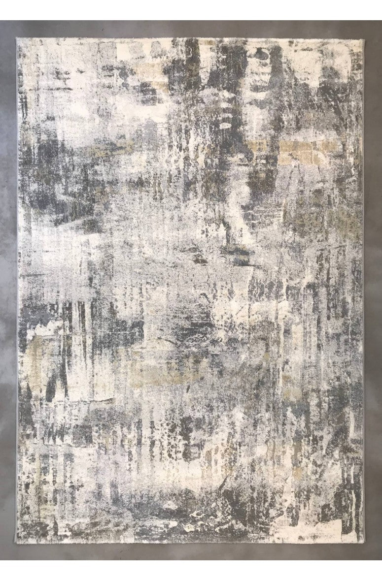 Abstract Design Argentum Rug — Rugs Direct