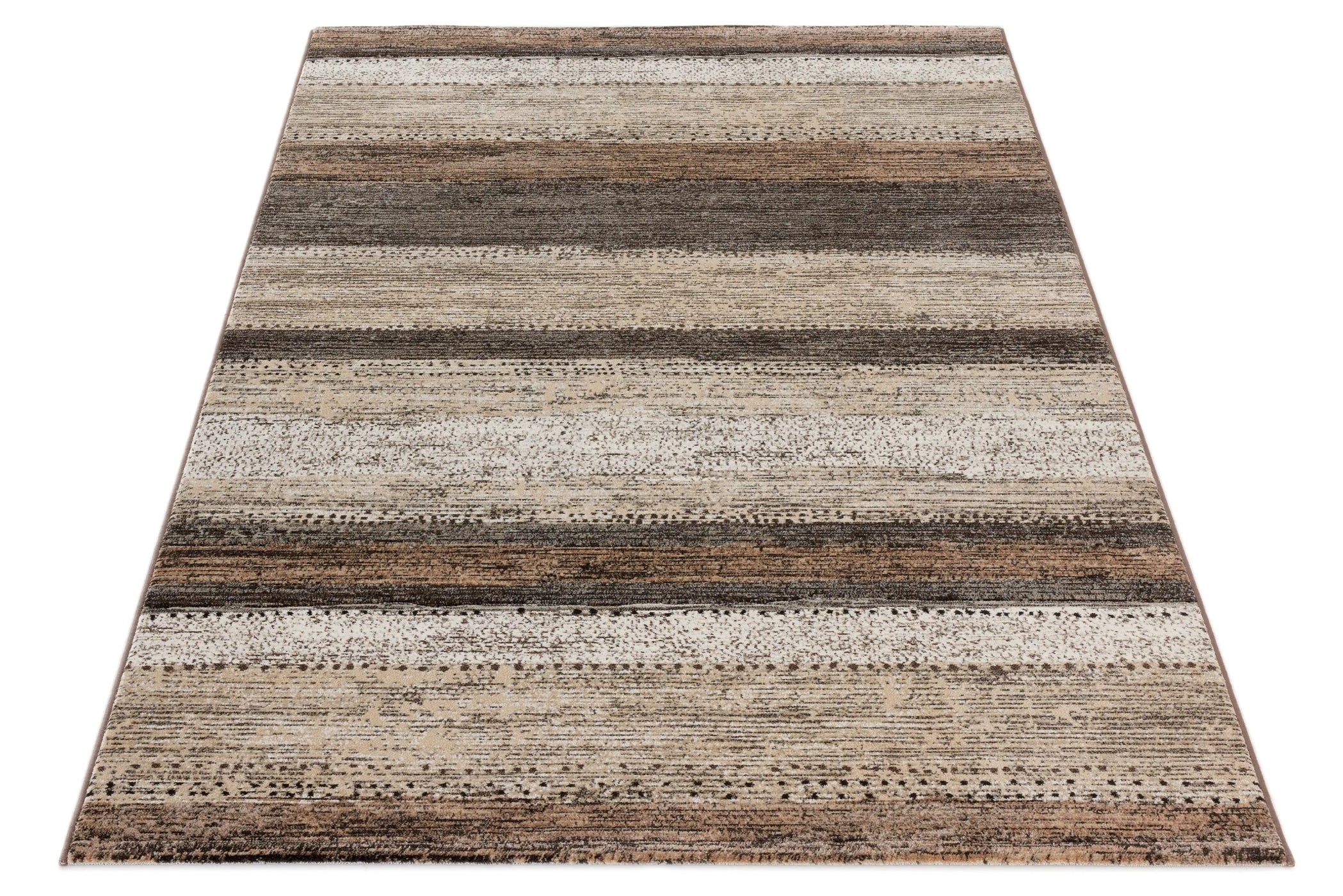 Modern Stripe Design Argentum Rug — Rugs Direct