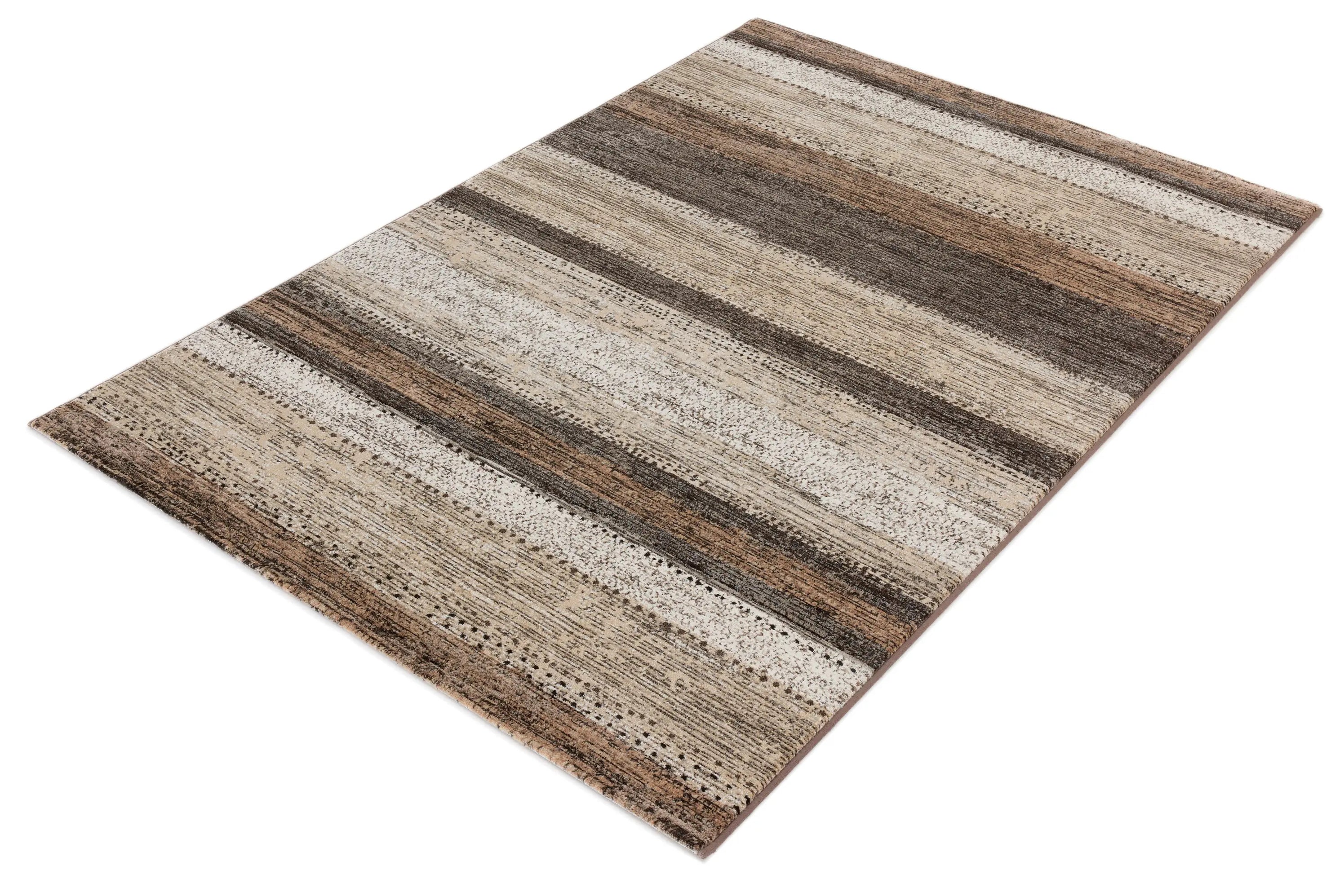 Modern Stripe Design Argentum Rug — Rugs Direct