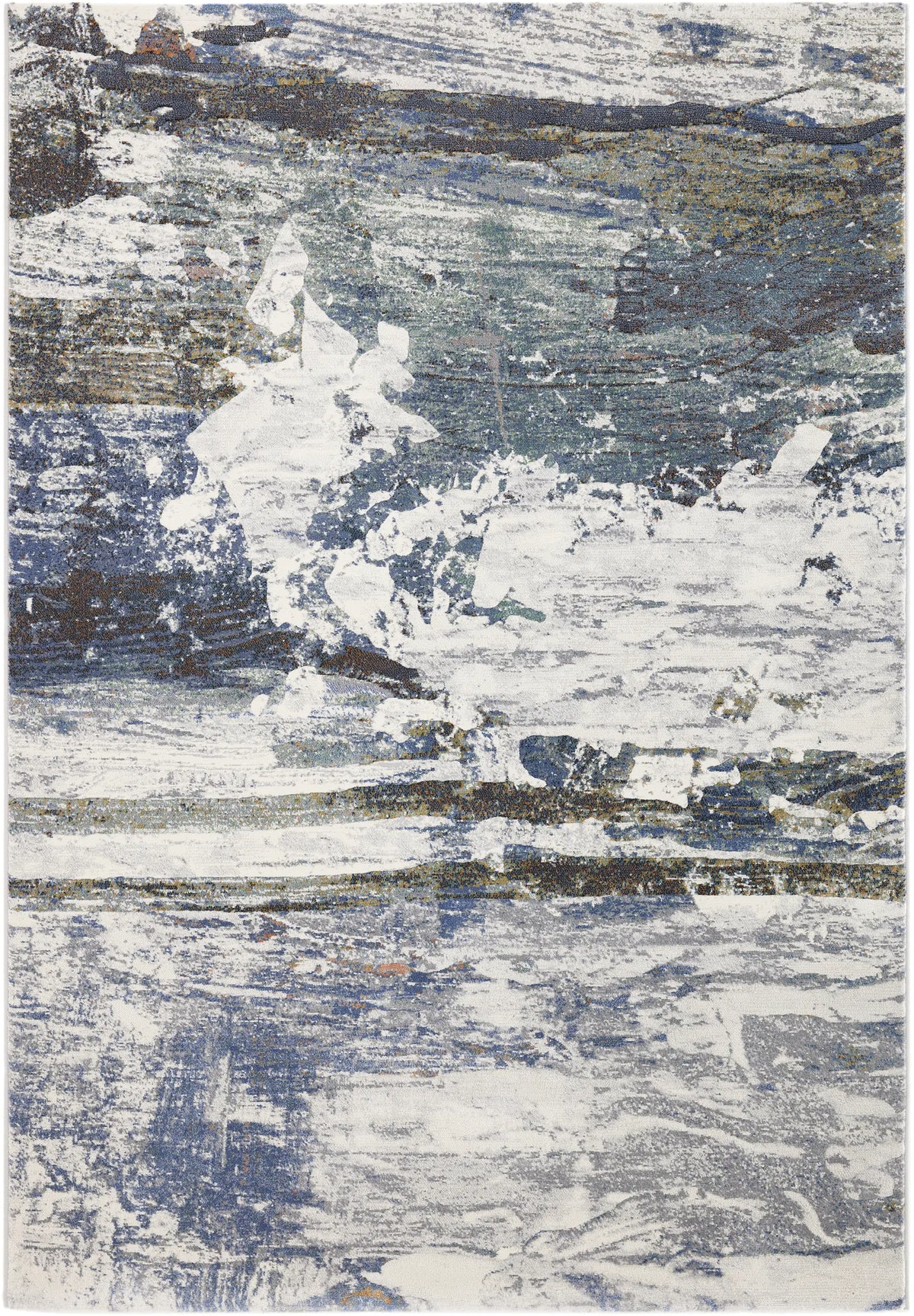 Funky Abstract Design Argentum Rug — Rugs Direct