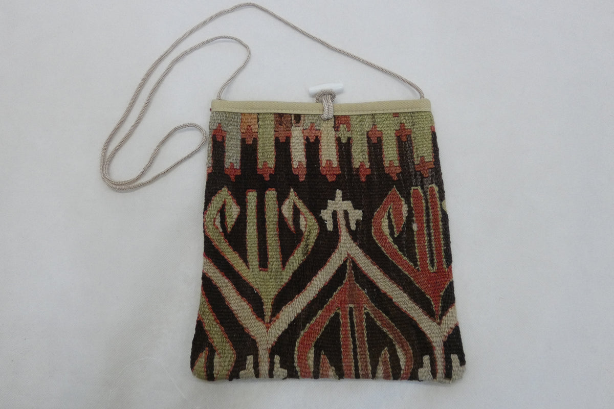 Turkish Kilim Handmade Shoulder Bag "Derya" — Rugs Direct