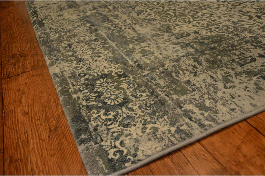 Faded Persian Design Argentum Rug Size: 160 x 230cm — Rugs Direct