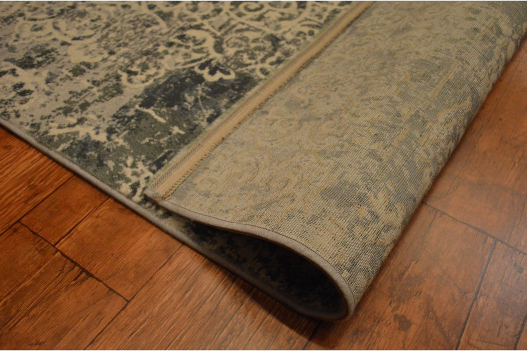 Faded Persian Design Argentum Rug Size: 160 x 230cm — Rugs Direct