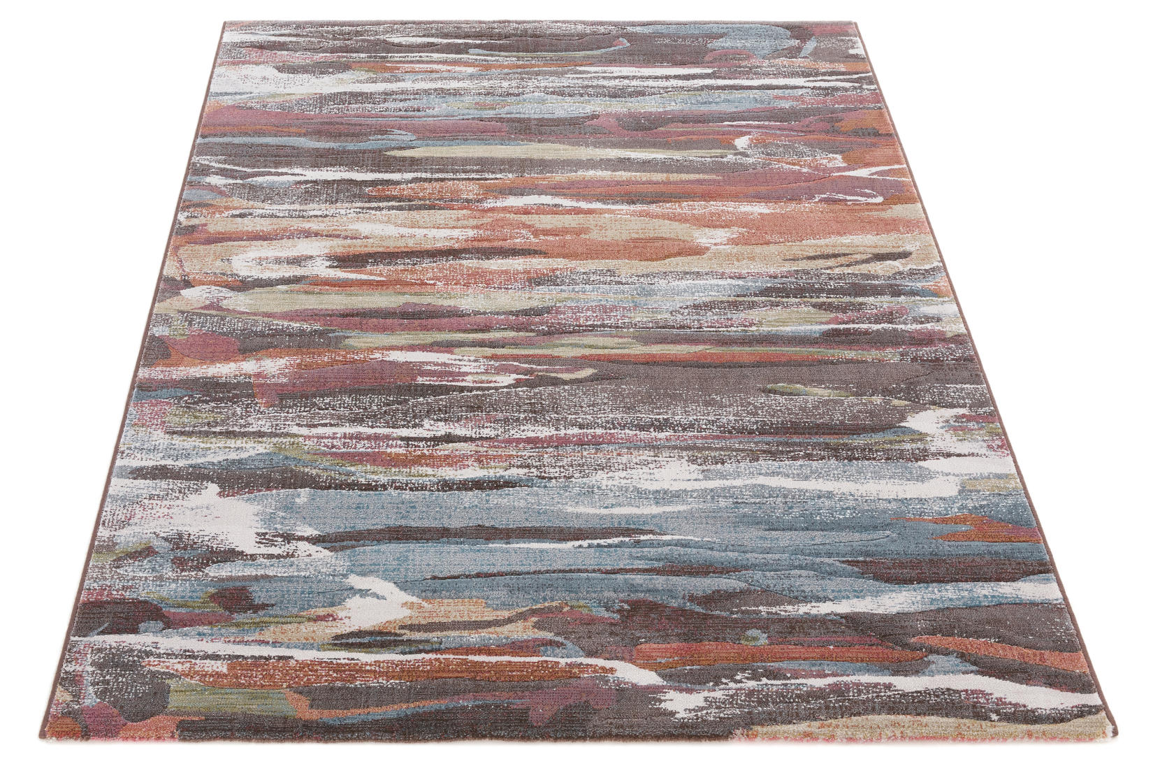 Multi Coloured Contemporary Design Argentum Rug — Rugs Direct