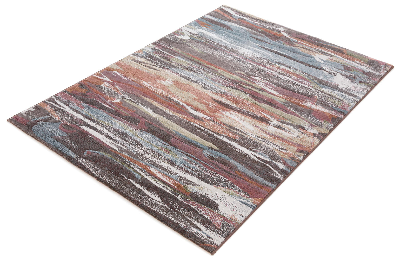 Multi Coloured Contemporary Design Argentum Rug — Rugs Direct